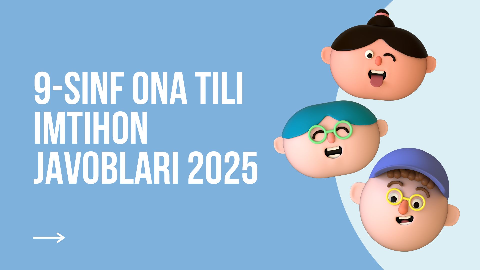 9-sinf Ona tili imtihon javoblari 2025