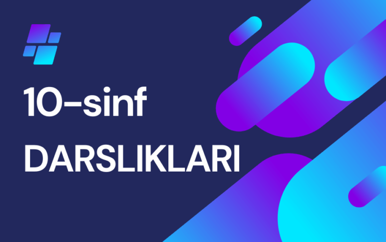 11-sinf darsliklari to‘plami - PDF formatda bepul yuklab oling