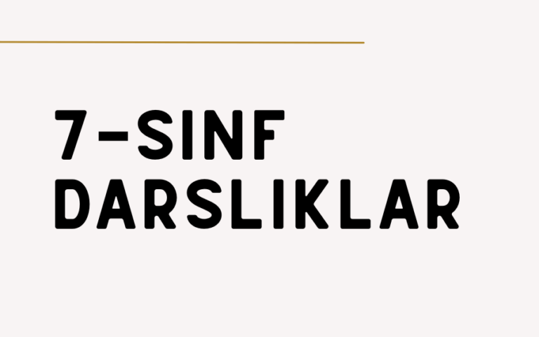 11-sinf darsliklari to‘plami - PDF formatda bepul yuklab oling
